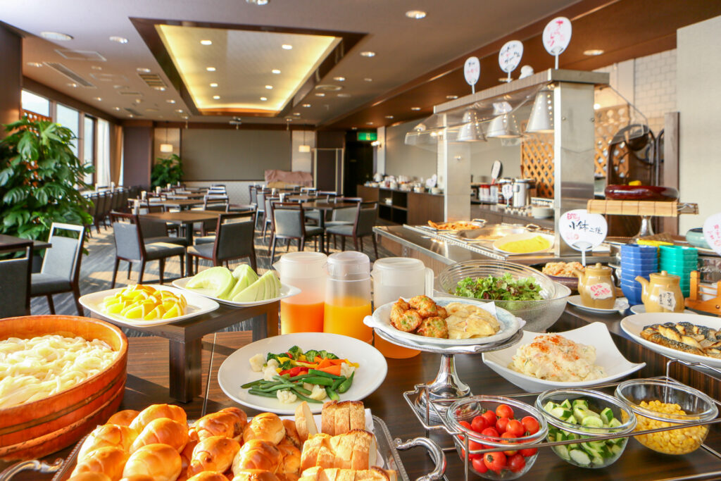 ホテルアネシス瀬戸大橋 朝食バイキングのご案内